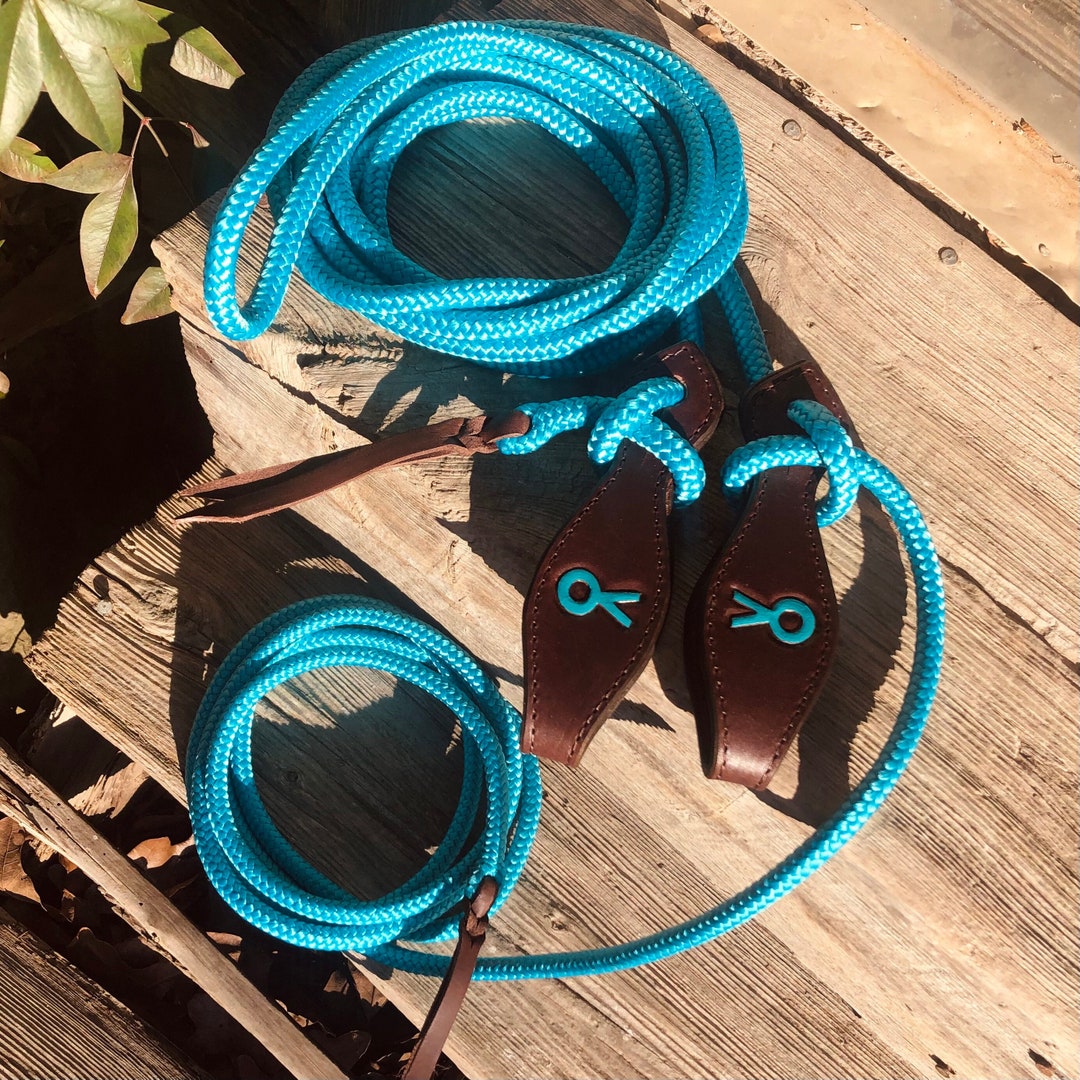 Custom Slobber Strap Reins Mecate or Loop Style - Etsy