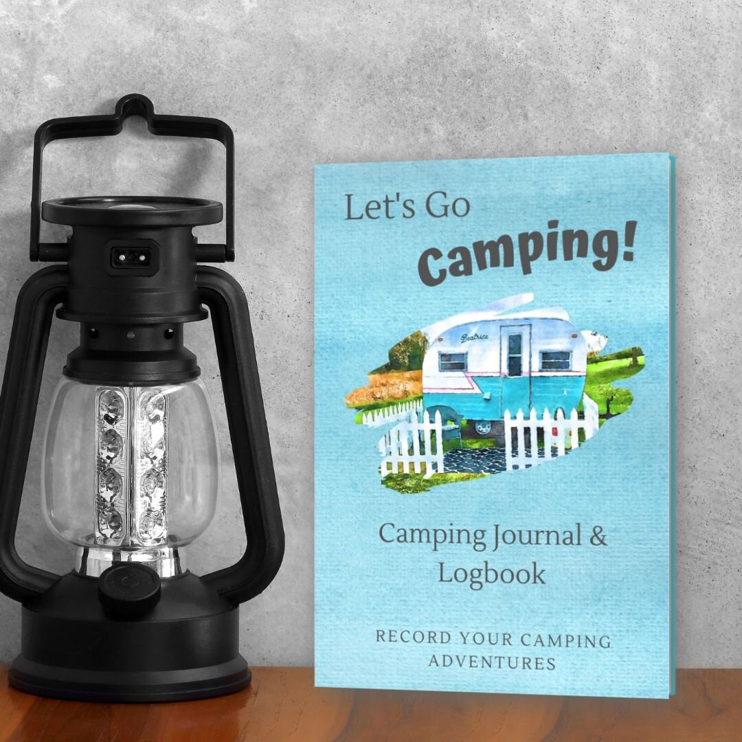 Camping Logbook and Journal - Record Your Adventures in the Great ...