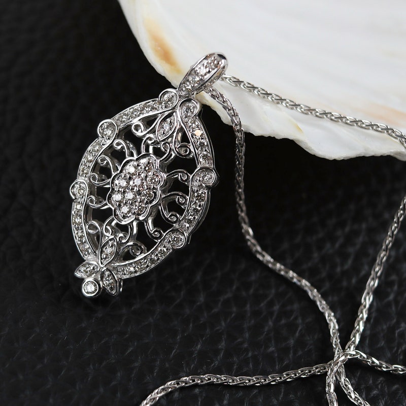 Art Deco Pendant - Etsy