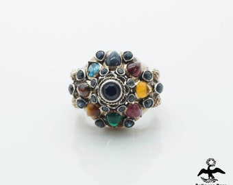 10k Yellow Gold Thai Princess Ring - Etsy