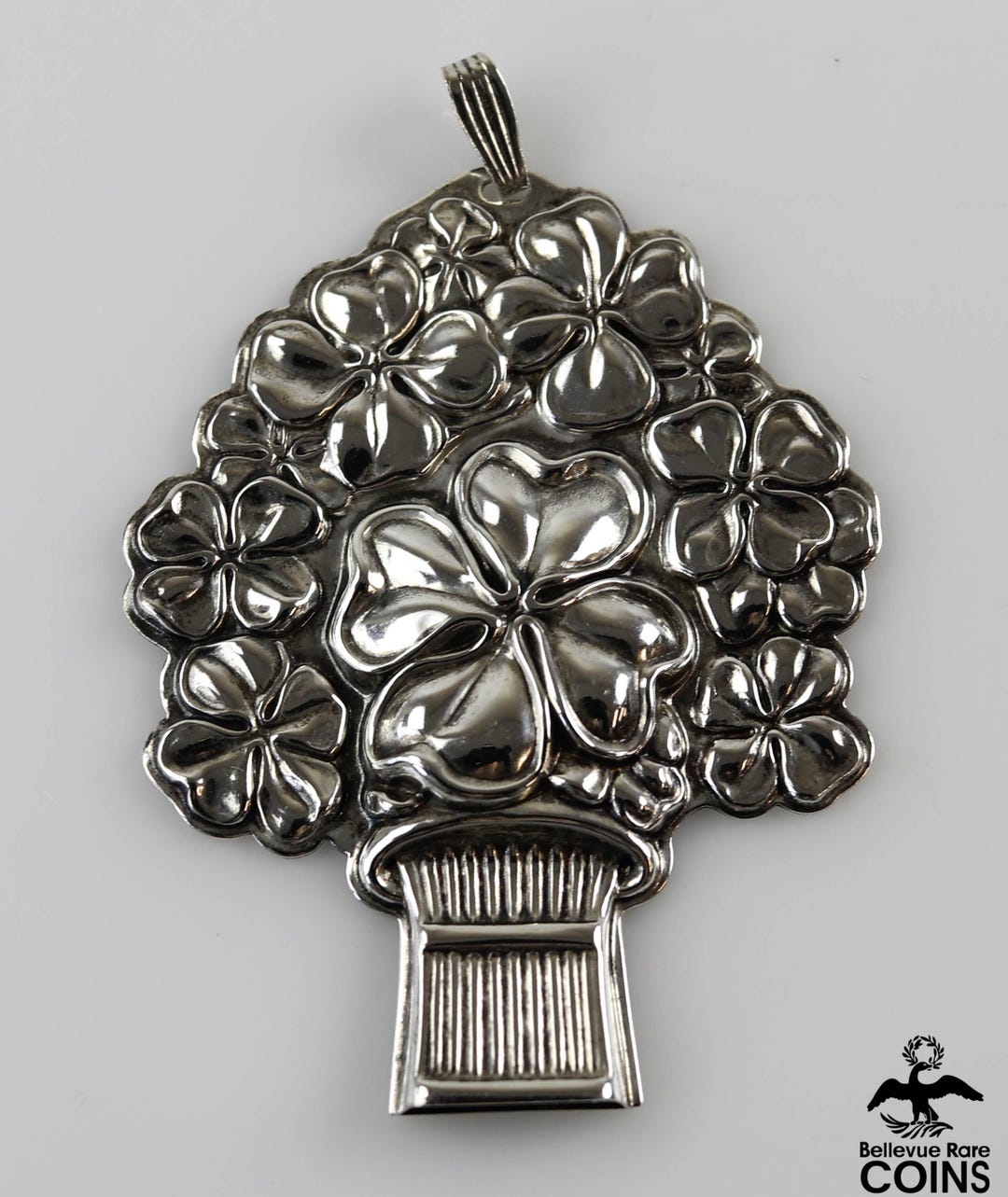Reed & Barton Sterling Silver Four Leaf Clover Good-luck Whistle ...