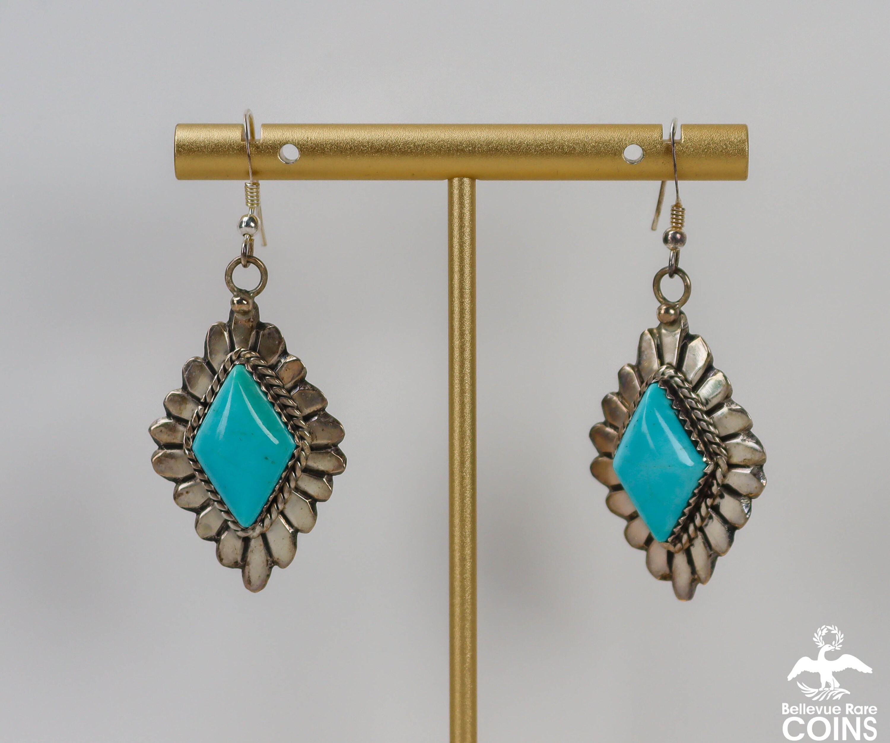 Vintage Victor Chee Native American Navajo Turquoise & - Etsy