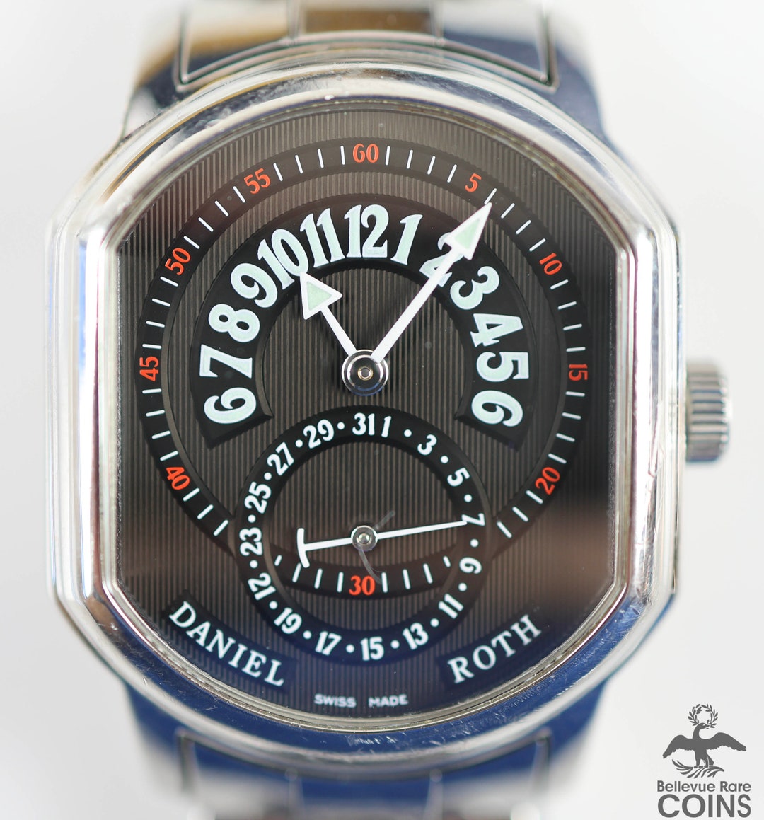 Daniel Roth Premier Retrograde Steel Watch 807.L.10 W/box & - Etsy