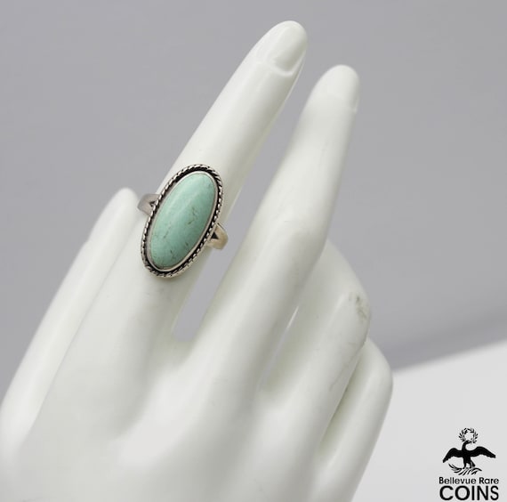Bell Trading Post Southwestern Sterling Silver & Gree… - Gem