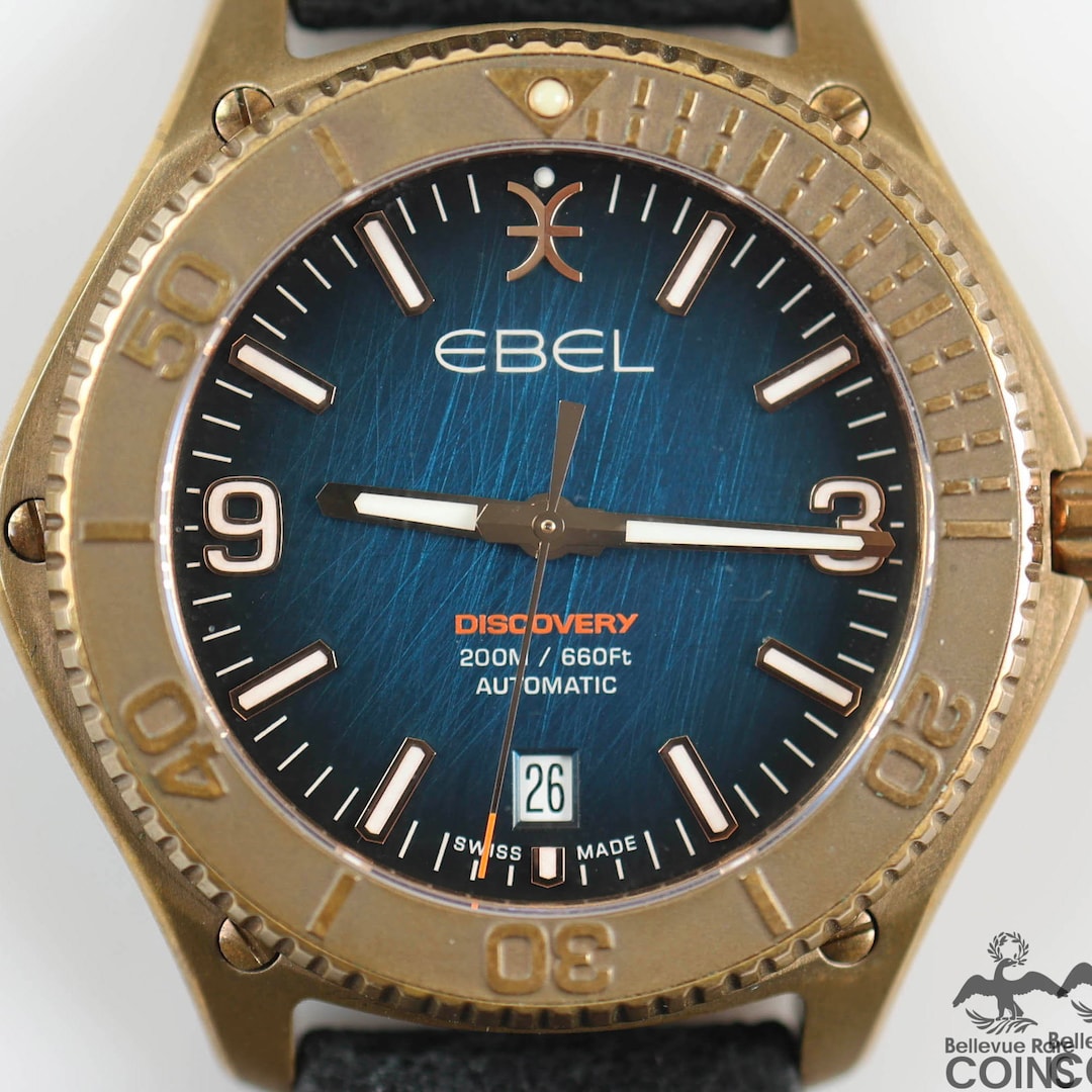 EBEL Discovery BRONZE Titanium Limited Edition Men's Watch W/ Box - Etsy