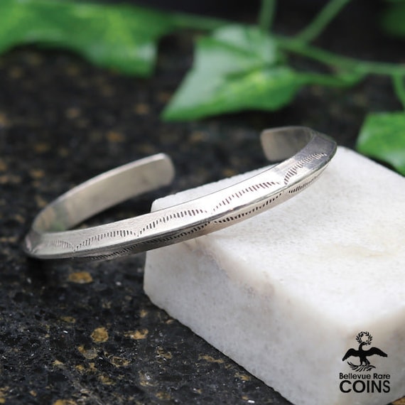 Vintage southwestern silver minimalist - Gem