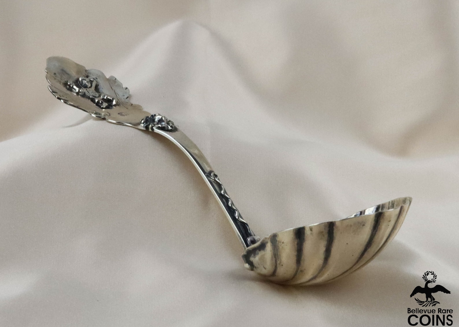 Vintage 1700's Silver Sauce Ladle Serving Spoon Jack - Etsy