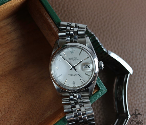 1960 Rolex Early Date 1500 Stainless Steel Jubilee 35… - Gem