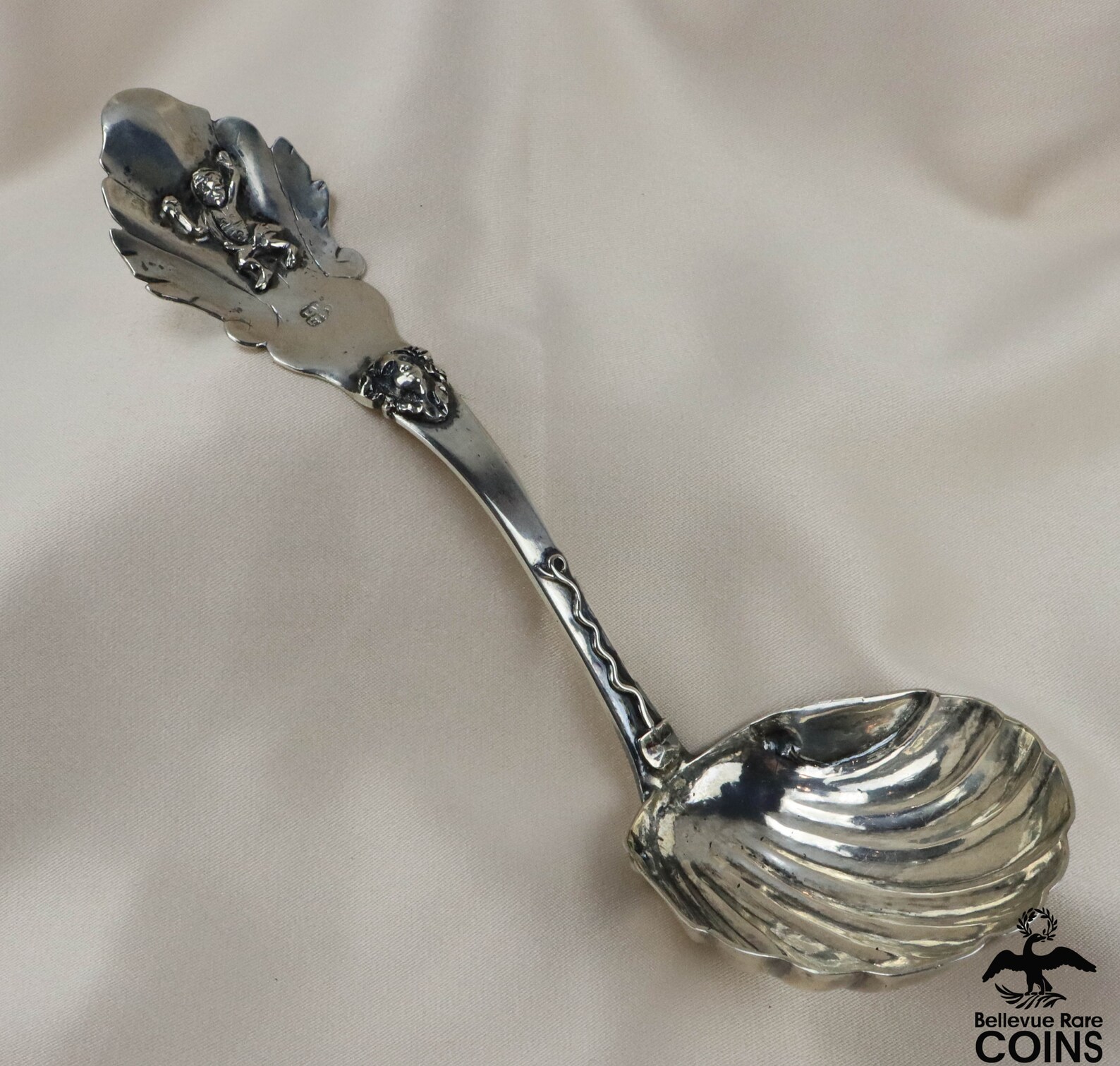 Vintage 1700's Silver Sauce Ladle Serving Spoon Jack - Etsy
