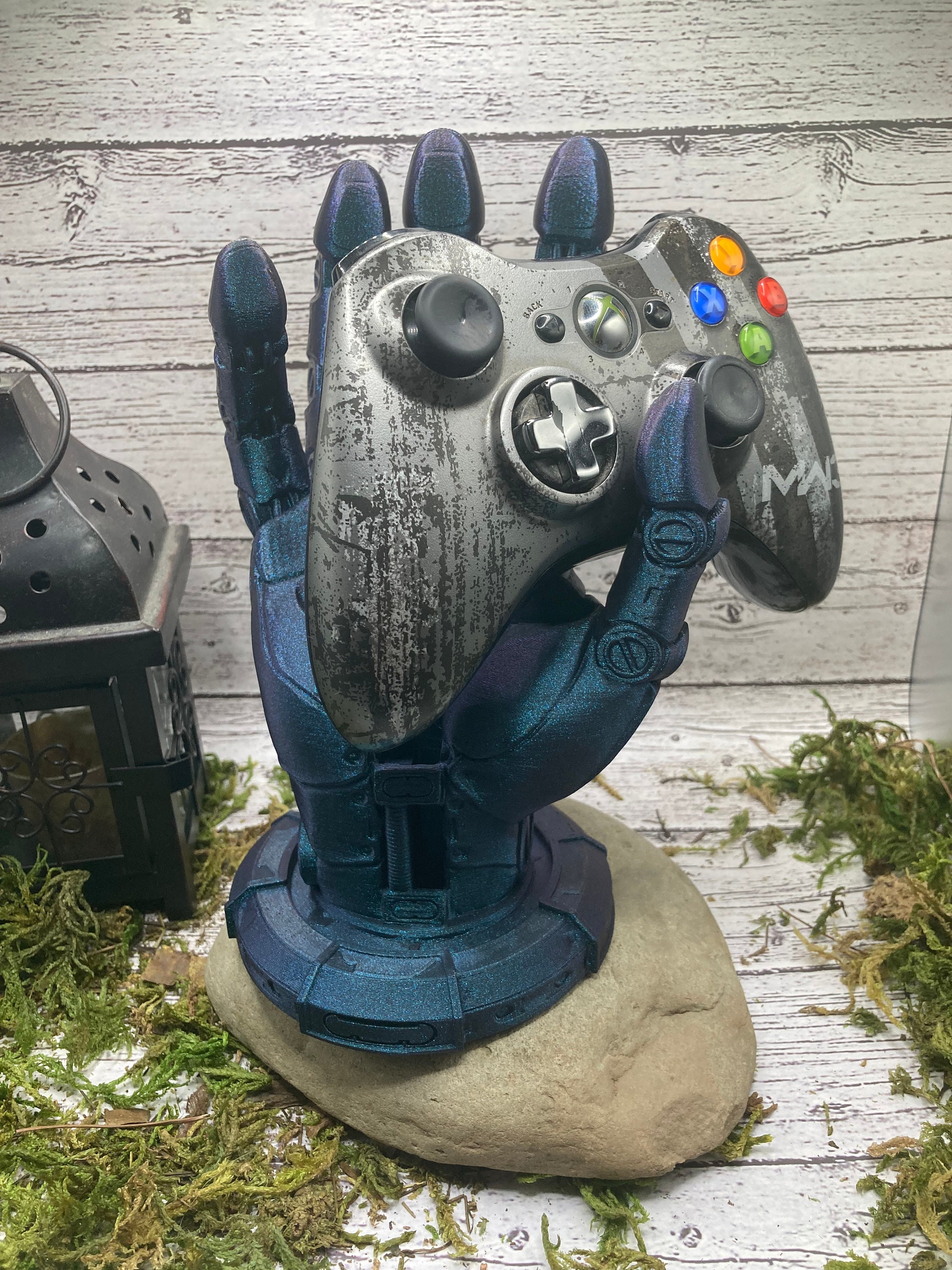 3D Printed Cyborg/robot Hand Phone or Controller Holder/ Stand Space ...