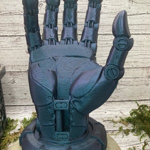 3D Printed Cyborg/robot Hand Phone or Controller Holder/ Stand - Space ...
