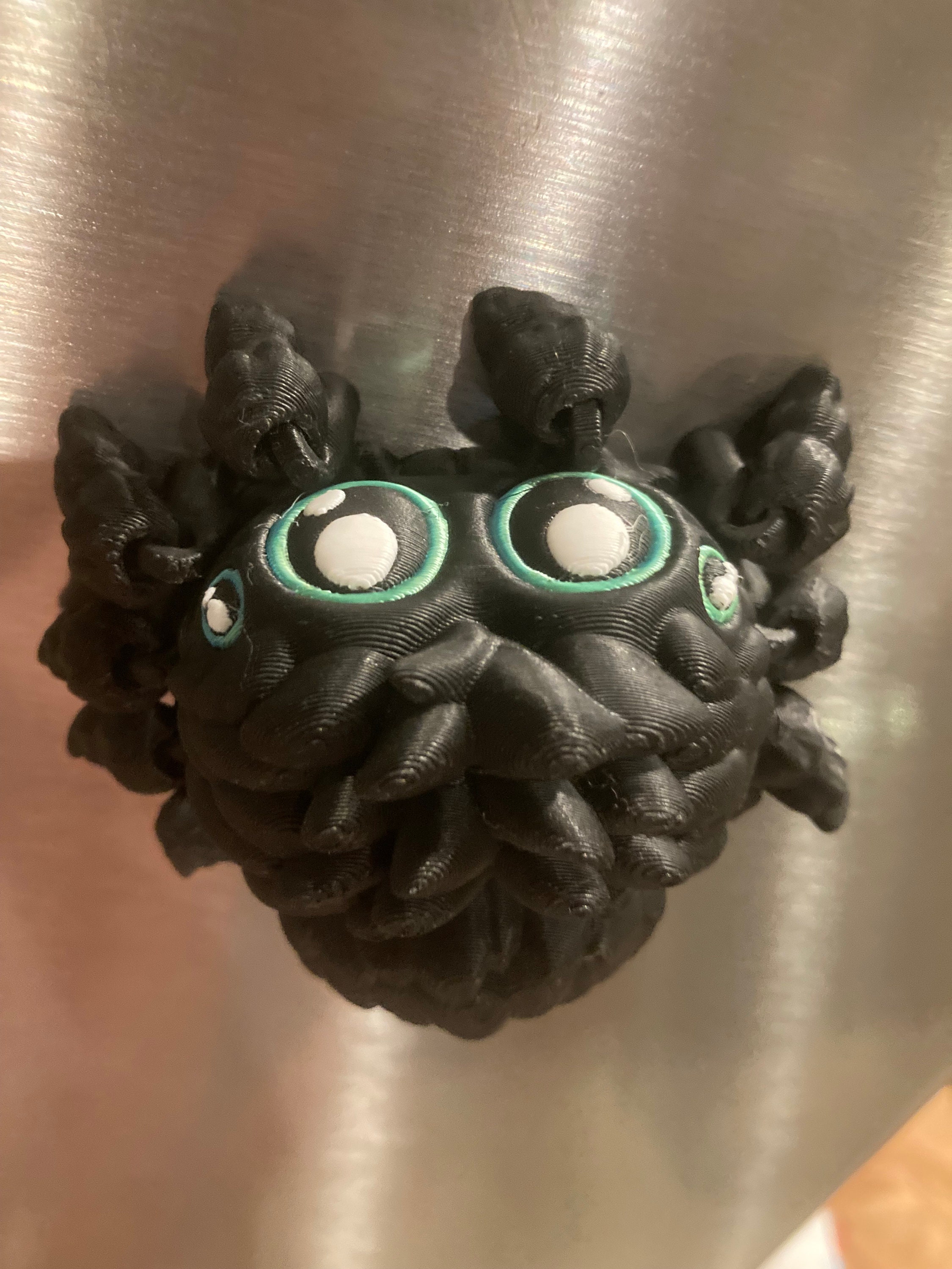 Jumping Spider /web 3D Printed, Articulated Multi Filament Listing - Etsy