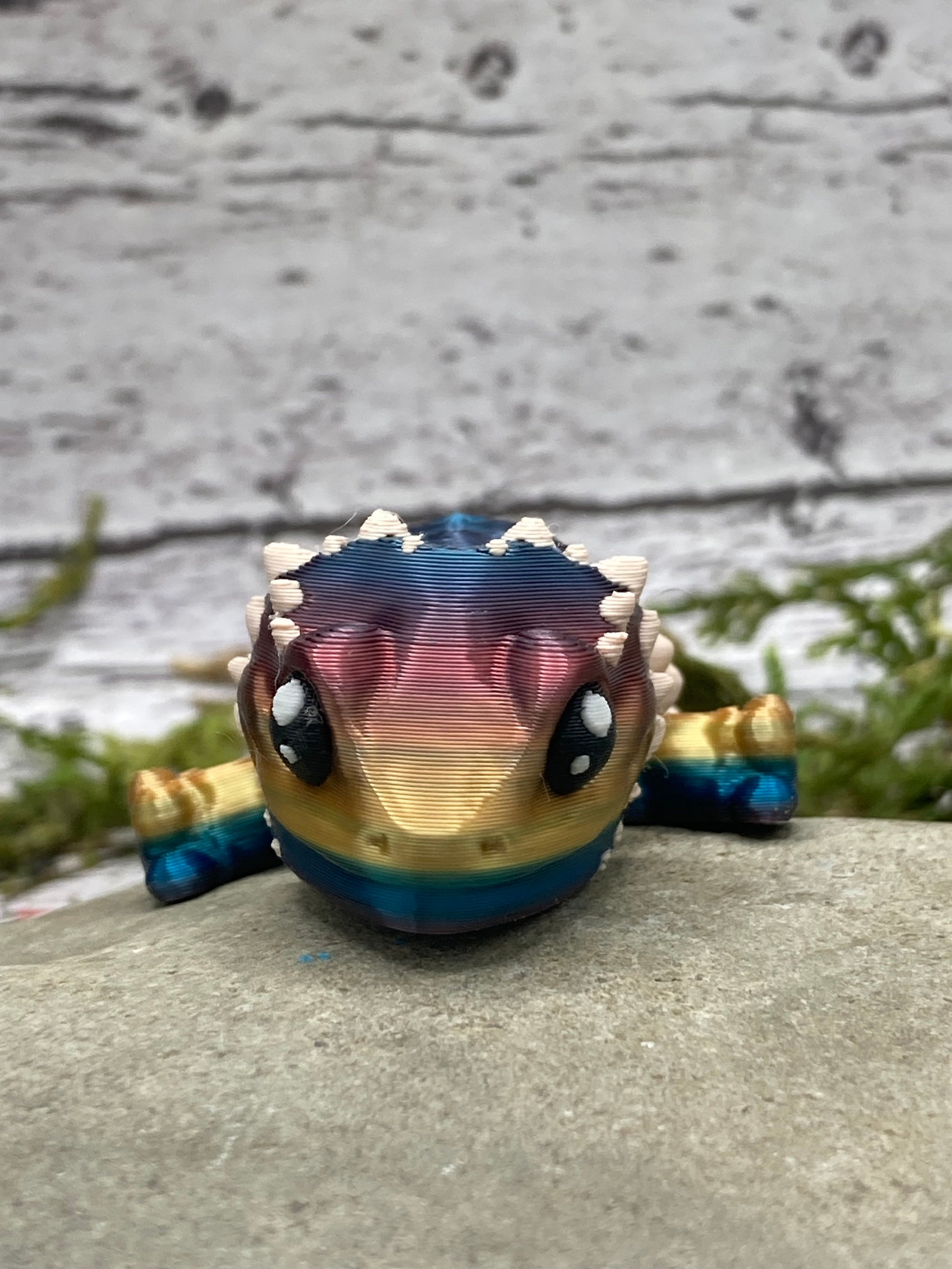 3D Printed, Baby Beardie (bearded Dragon), Articulated - Matmiremakes ...