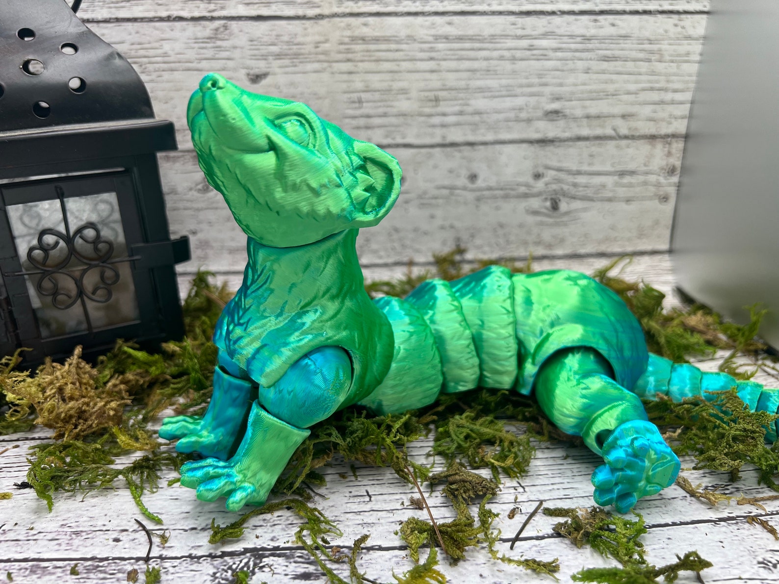 3d Printed Articulated Ferret - Dook - Weasel - Matmiremakes - Etsy
