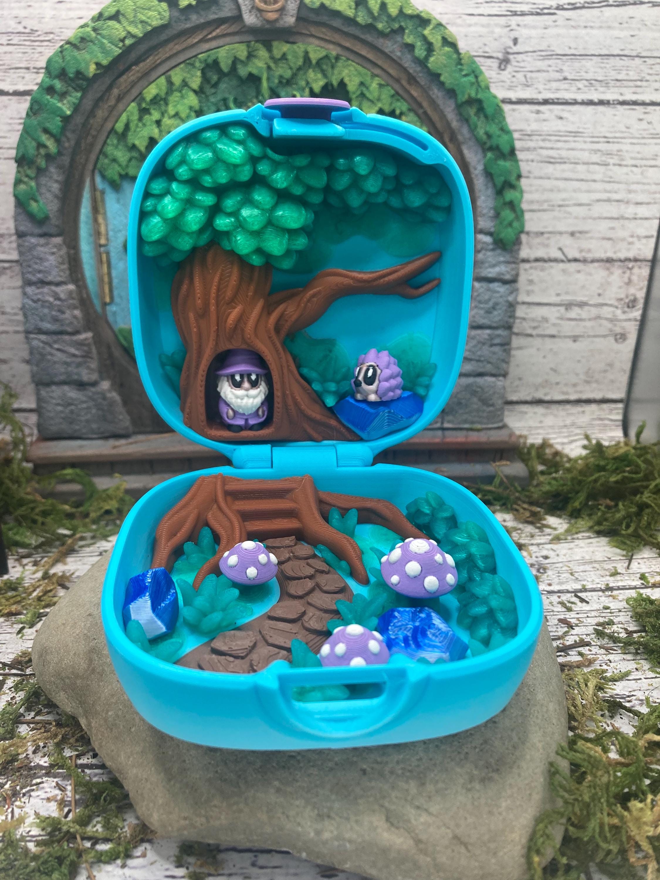 3D Printed "pocket Blob" - Mini Playset - Etsy