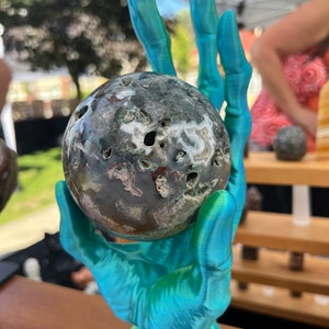 3D Printed Alien Hand - Game Controller Holder / Stand - 4 or 6 Fingers ...