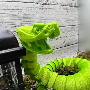 3d Printed Articulated Snakes - Rattlesnake - Matmiremakes - Etsy