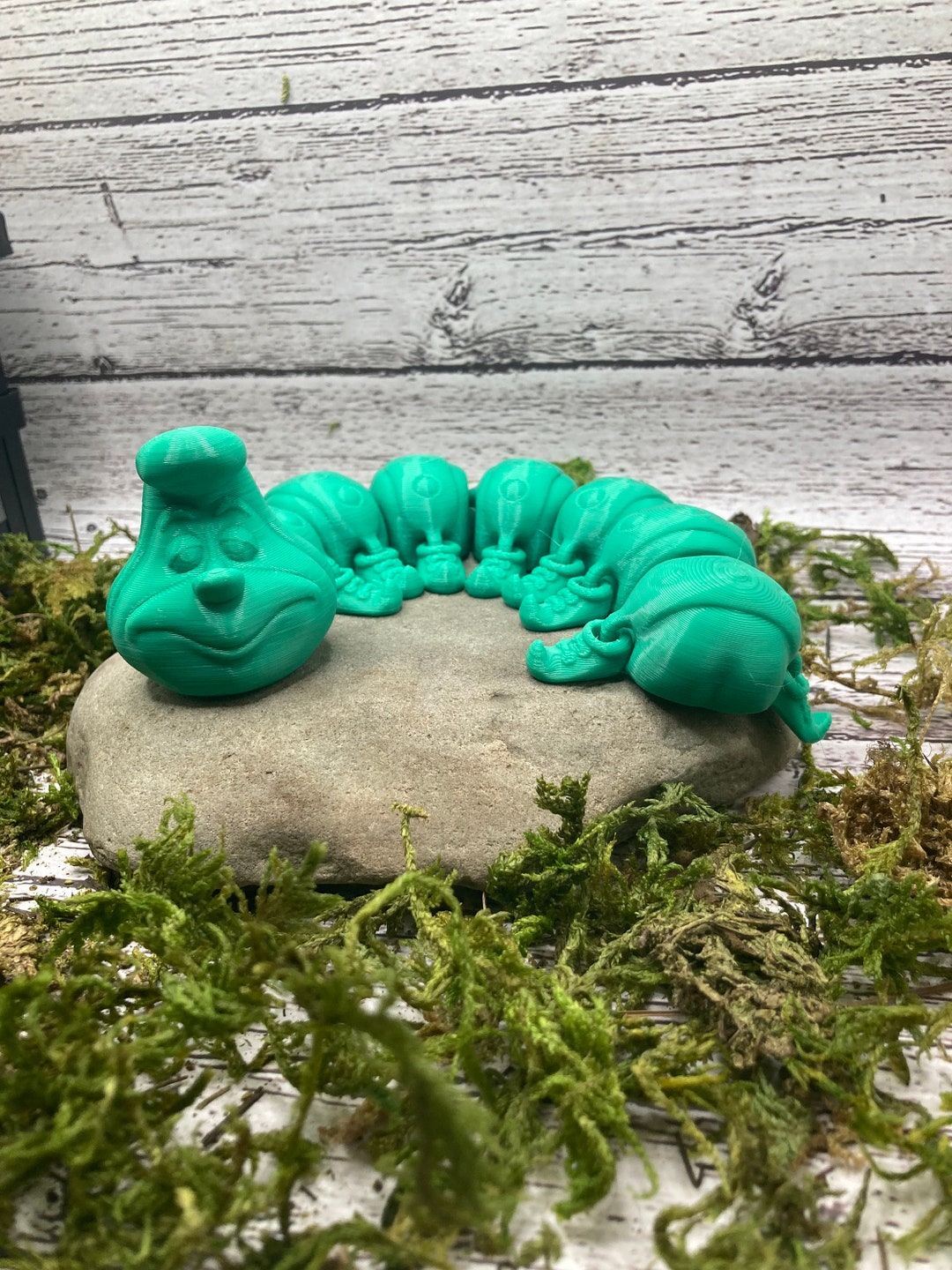 3D Printed Articulated Caterpillar With Sneakers - Flexi Factory - Etsy