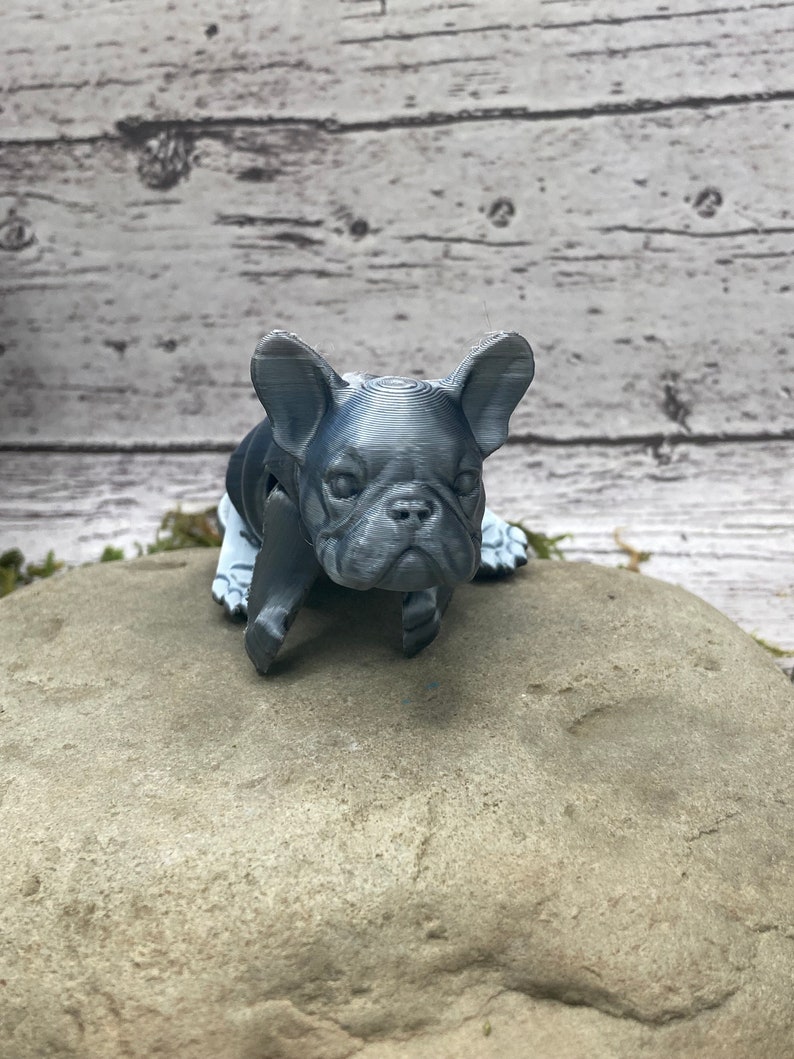 3D Printed Articulated Frenchie Dog - French Bulldog - Etsy