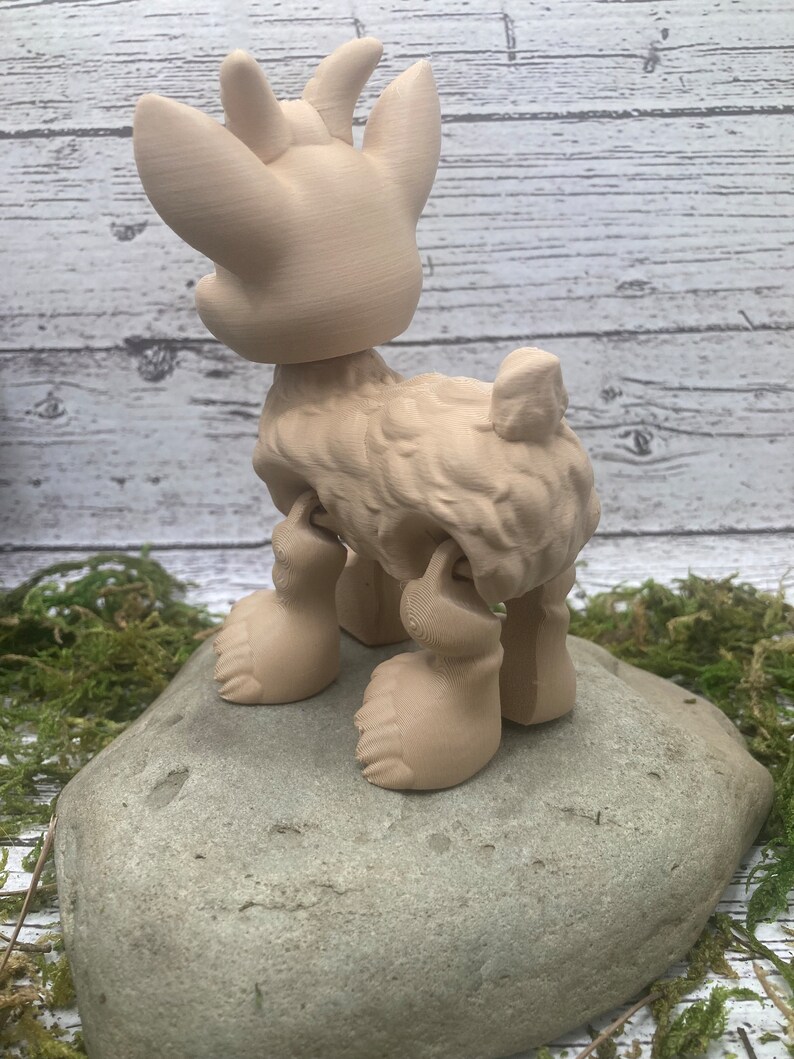Articulated Goat - 3D Printed - Adorable! - Etsy