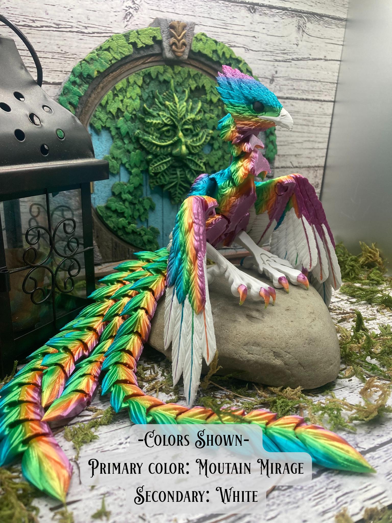 3D Printed Phoenix- Fully Articulated- Clamping Claws - Etsy