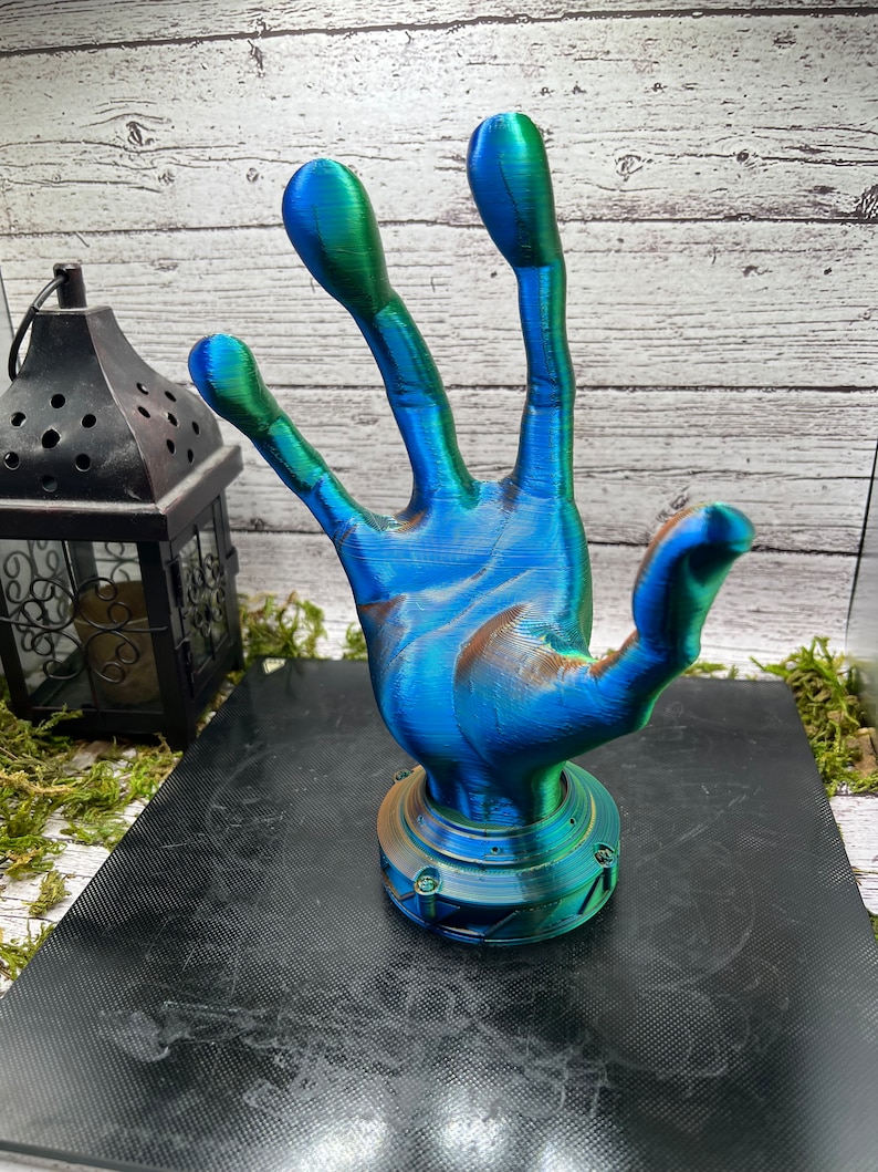 3D Printed Alien Hand - Game Controller Holder / Stand - 4 or 6 Fingers ...