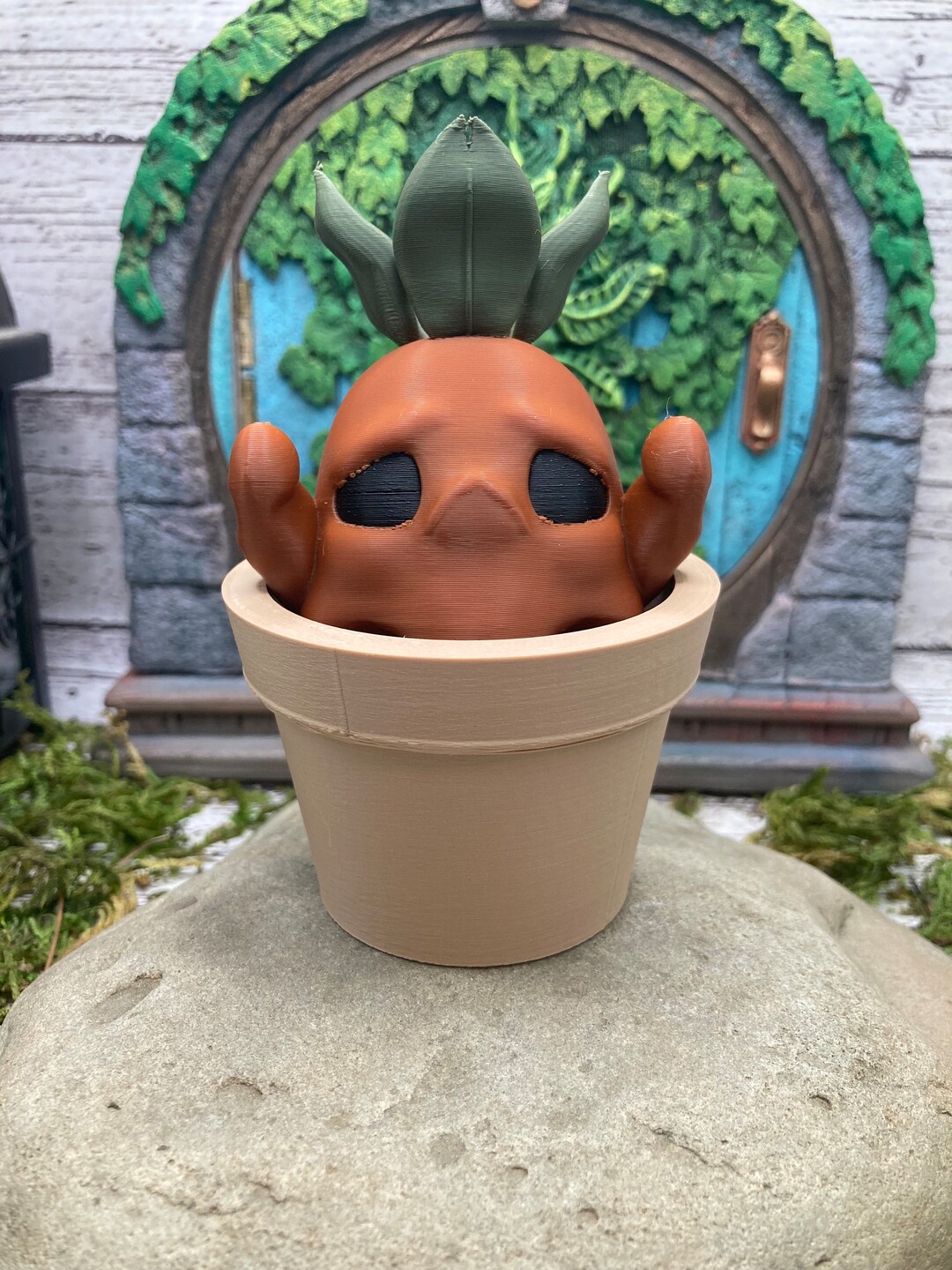 3d Printed Articulated Root Baby - Screaming Plant - Magic Plant - Etsy