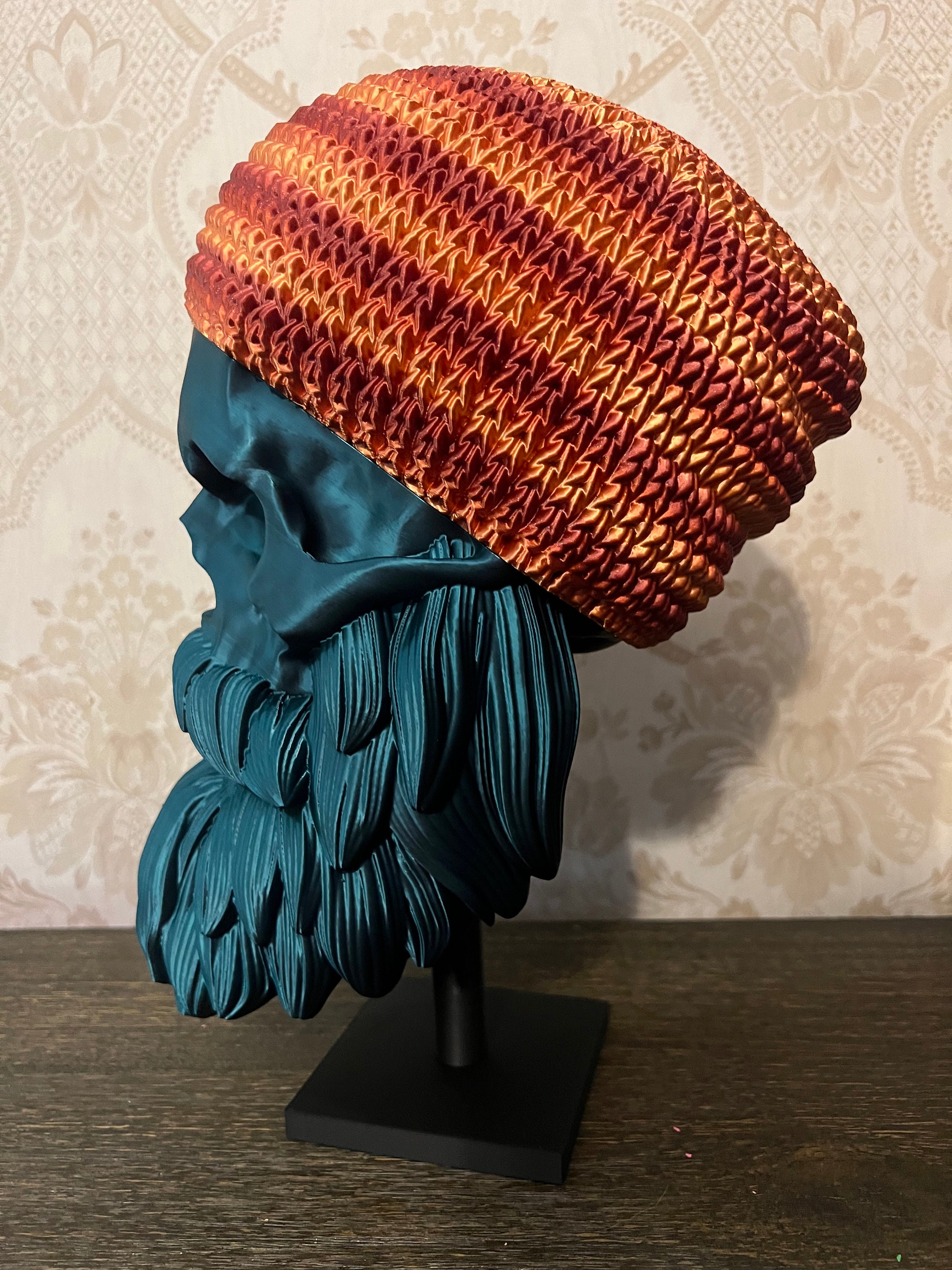 Life Size Skull Headphone Holder/stand 3D Printed - Etsy