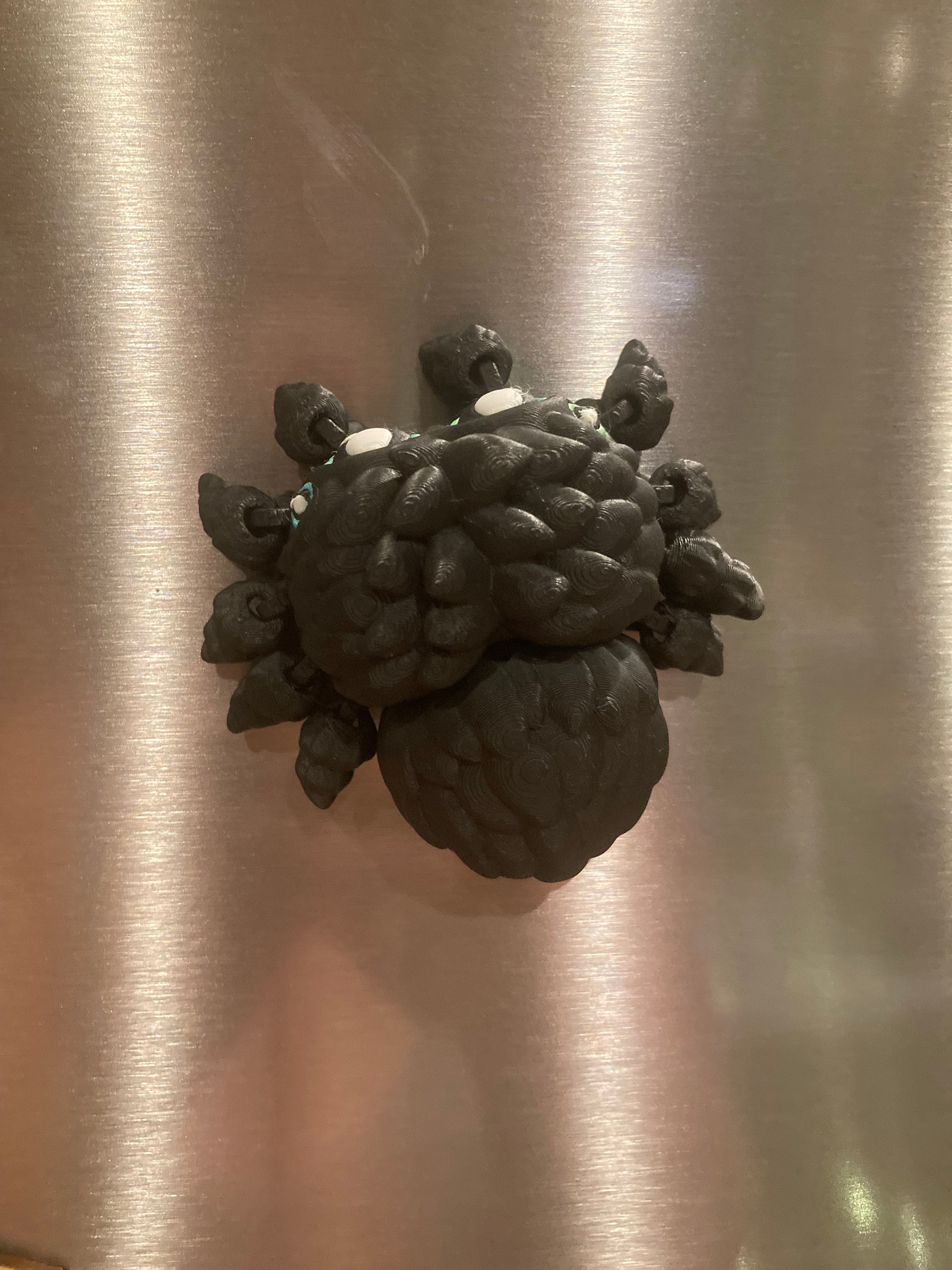 Jumping Spider +/-web! 3D Printed, Articulated — Multi Filament Listing ...