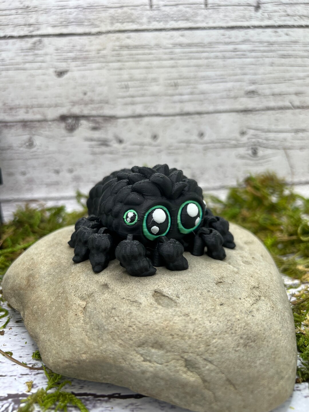 Jumping Spider /web 3D printed articulated multi - Etsy.de
