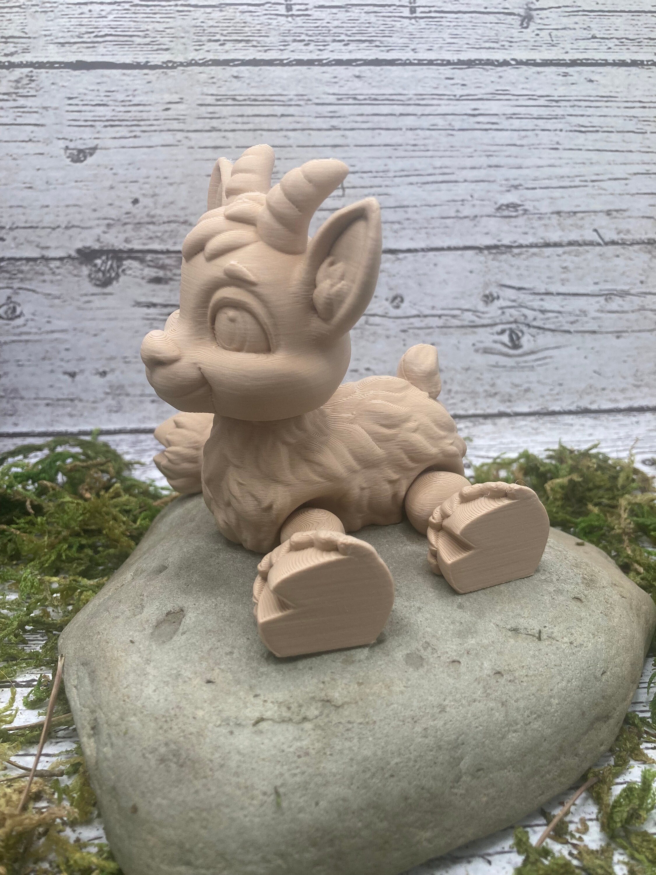 Articulated Goat - 3D Printed - Adorable! - Etsy
