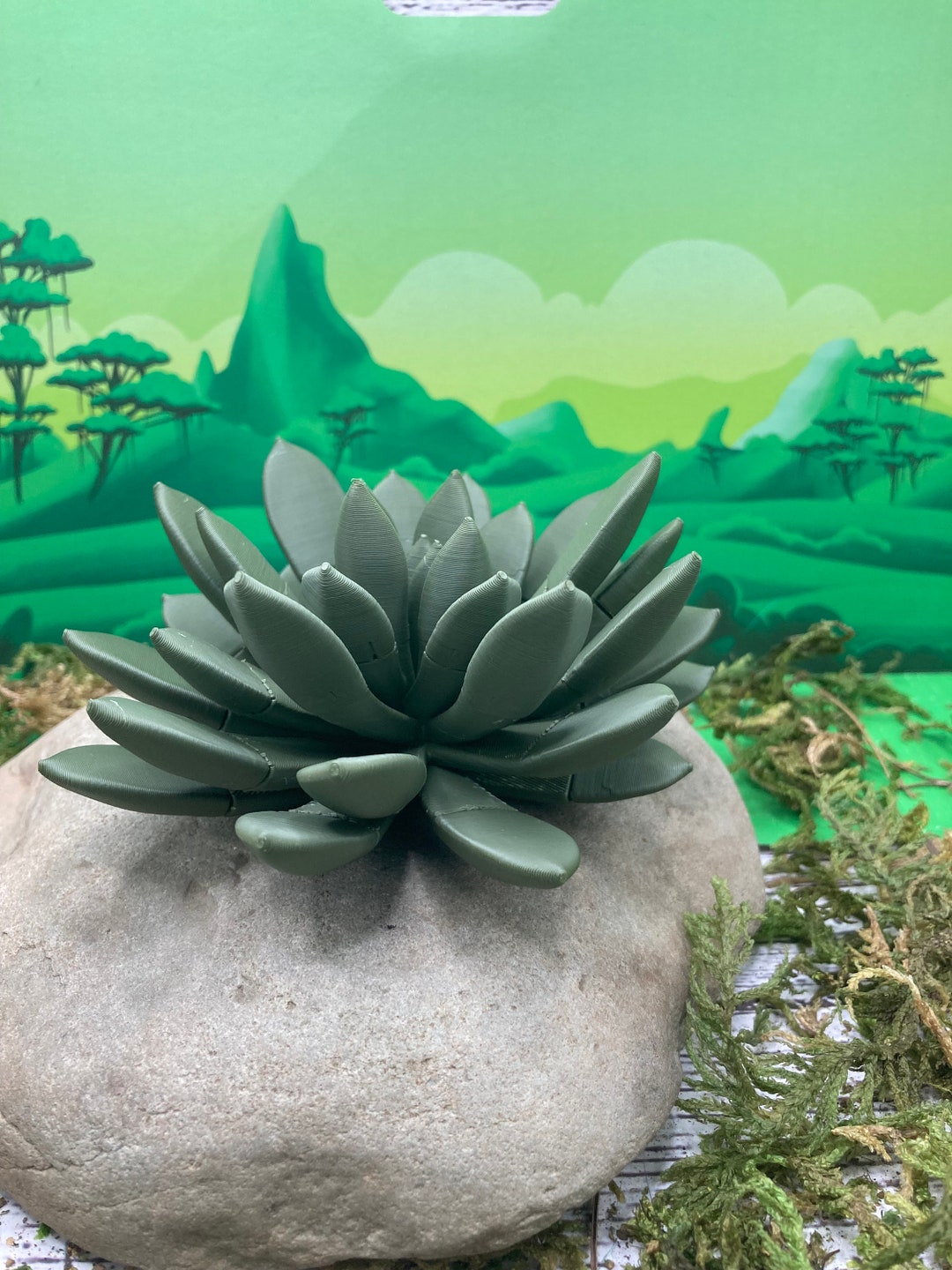 Succulent Push Pins - 3D Printed - Etsy