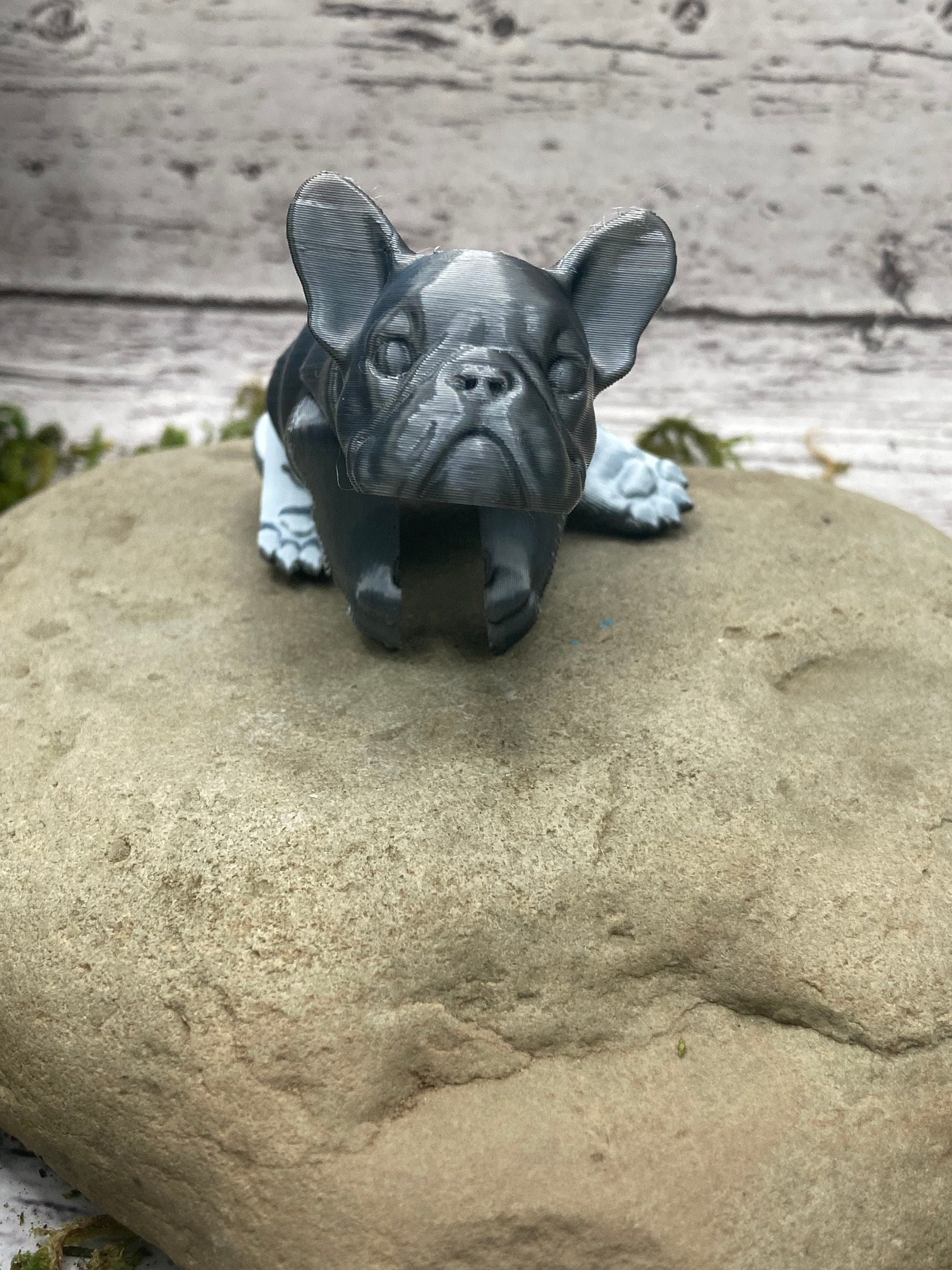 3D Printed Articulated Frenchie Dog - French Bulldog - Etsy