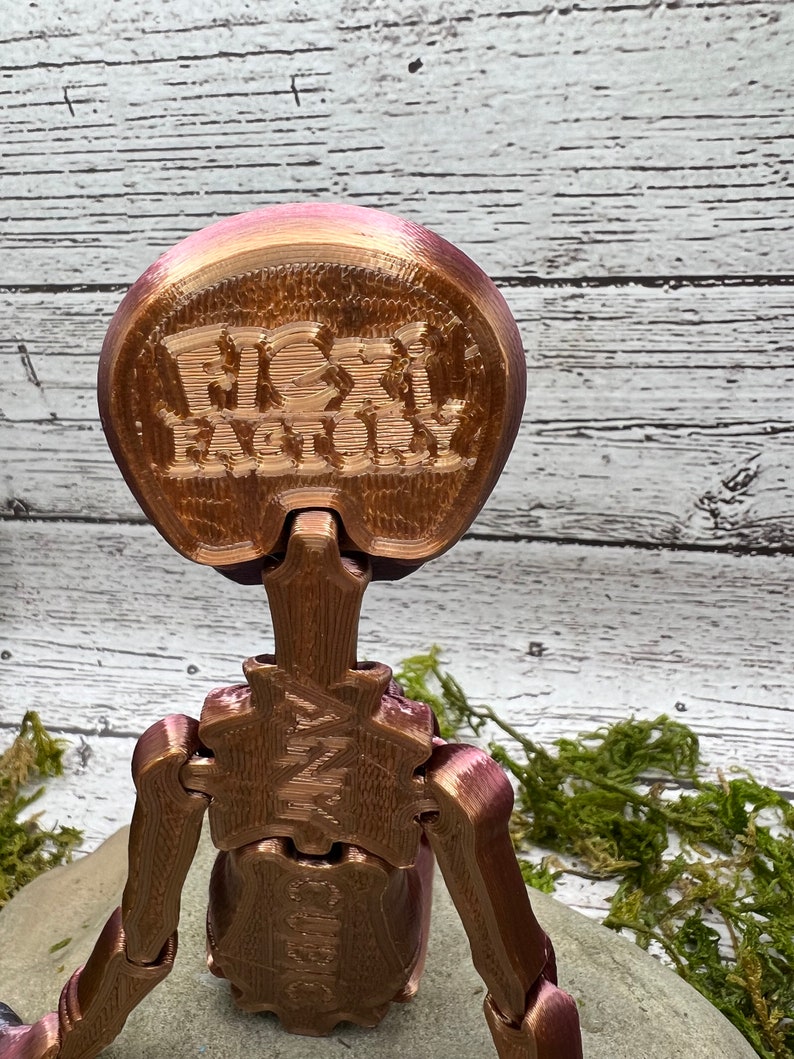 Articulated 3D Printed Alien Flex Factory - Etsy