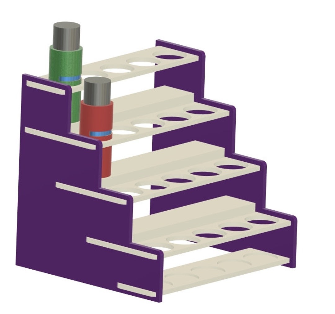 2oz Acrylic Paint Display -- Acrylic Paint Stand -- STL Download ...