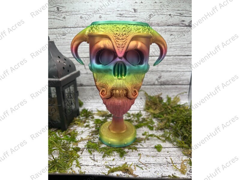 Skull/ Skeleton Chalices - 3D Printed Goblets - Decorative Chalices - Etsy