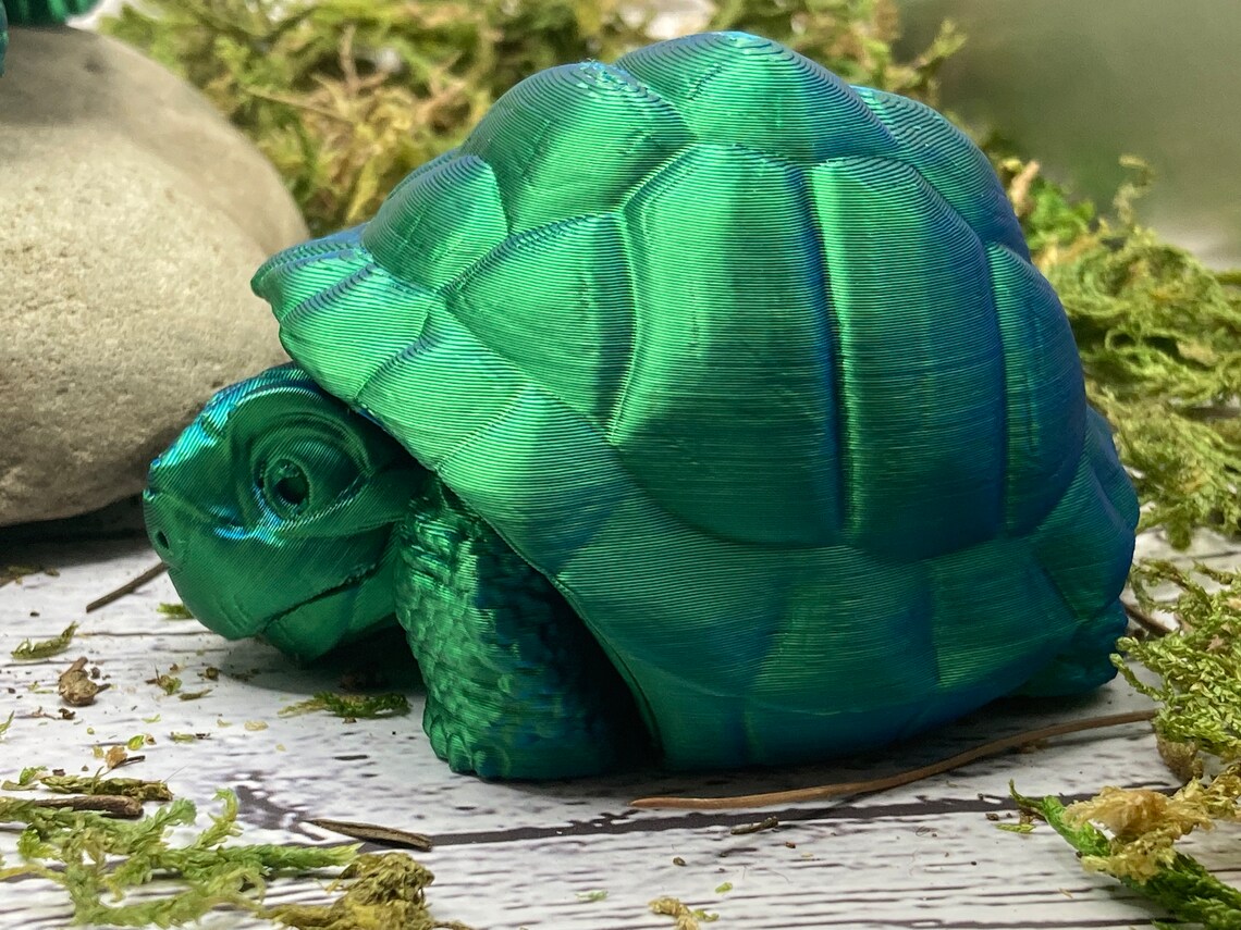 Tortoise! Fully Articulated! - 3D Printed - Etsy