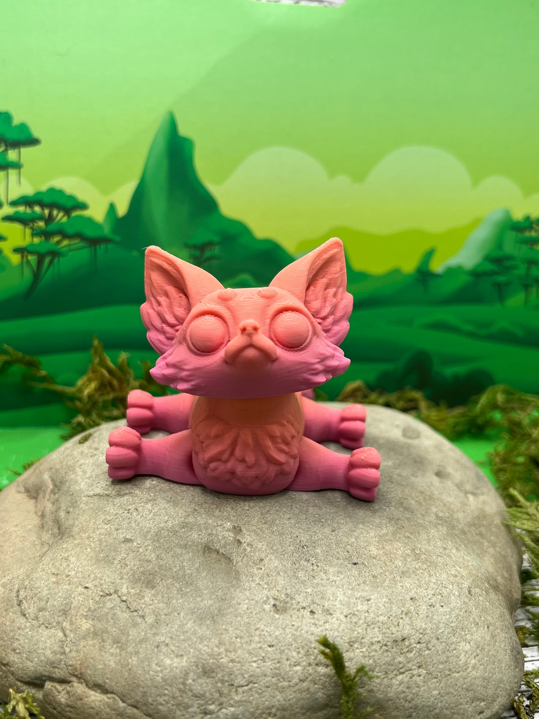 Adorable Fox - 3D Printed - Articulated - Etsy