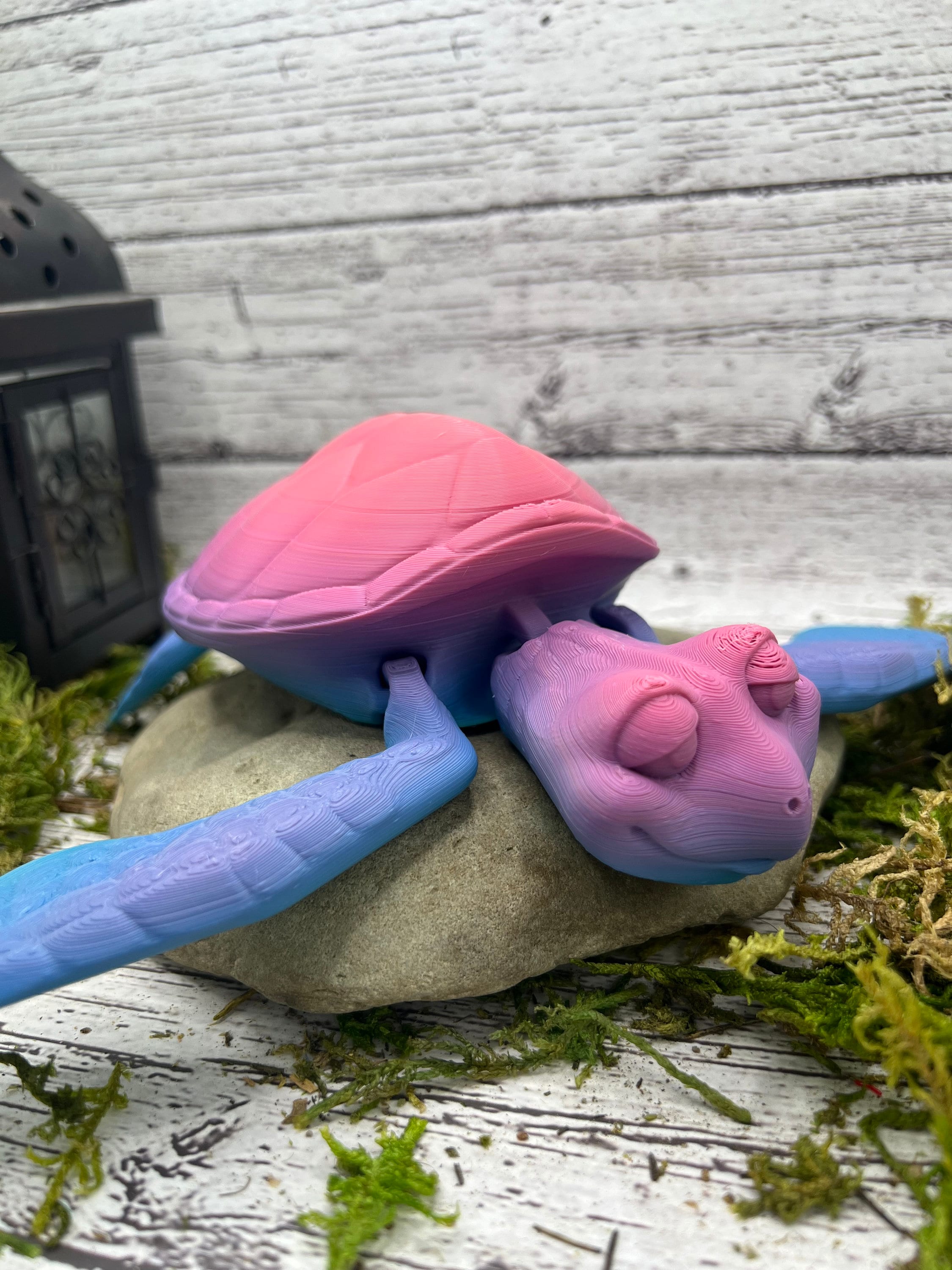 3D Printed Sea Turtle Articulated - Etsy