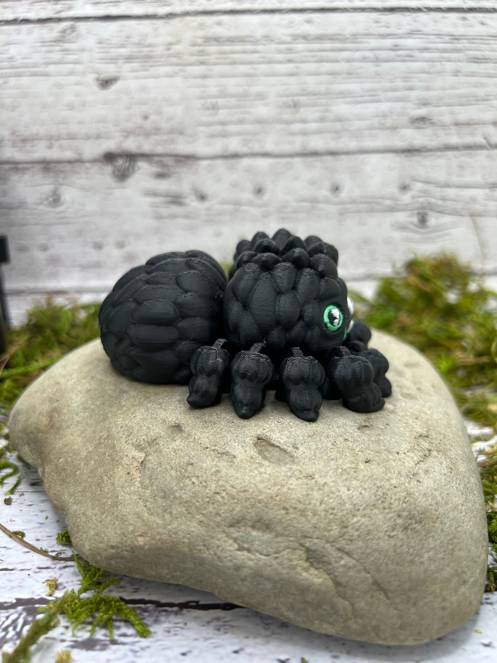 Jumping Spider +/-web! 3D Printed, Articulated — Multi Filament Listing ...