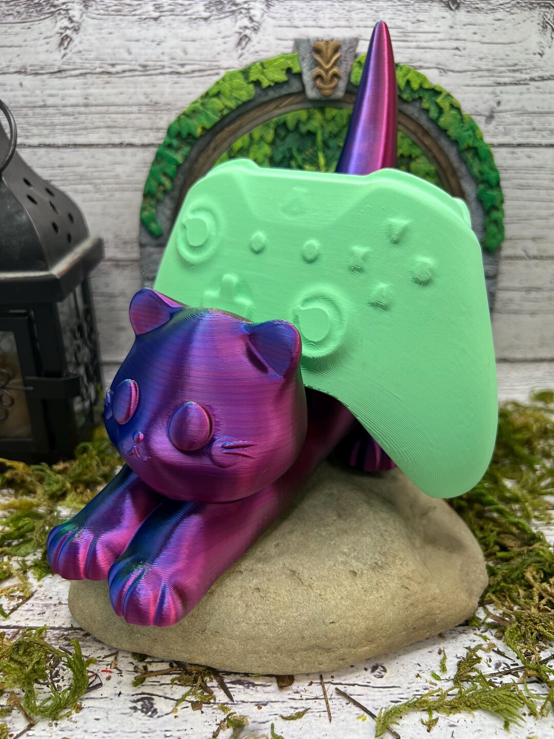 3D Printed Cat Phone, Tablet, Controller Holder/ Stand - Etsy