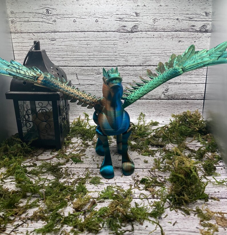 Articulated Unicorn Pegasus Alicorn or Horse 3D Printed - Etsy
