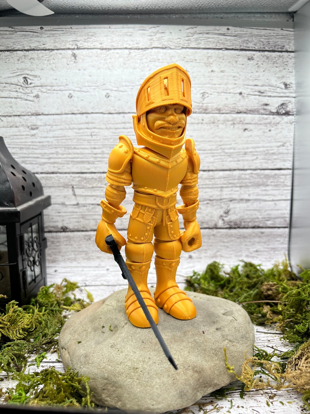 3D Printed, Articulated Knight, Skeleton Knight, Arsenal - Flexi ...