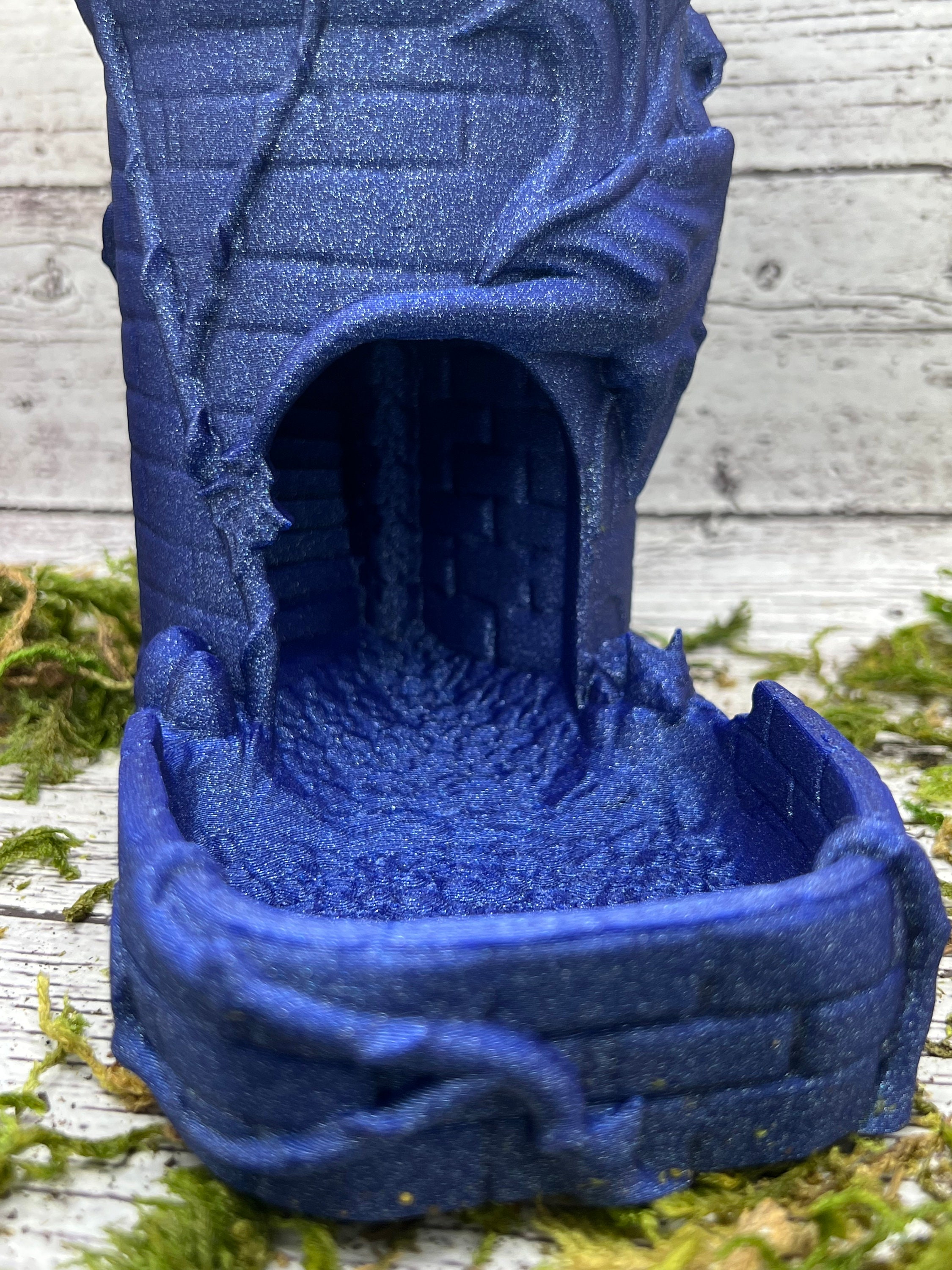 Dice Tower Castle Dragon 3D Printed - Etsy