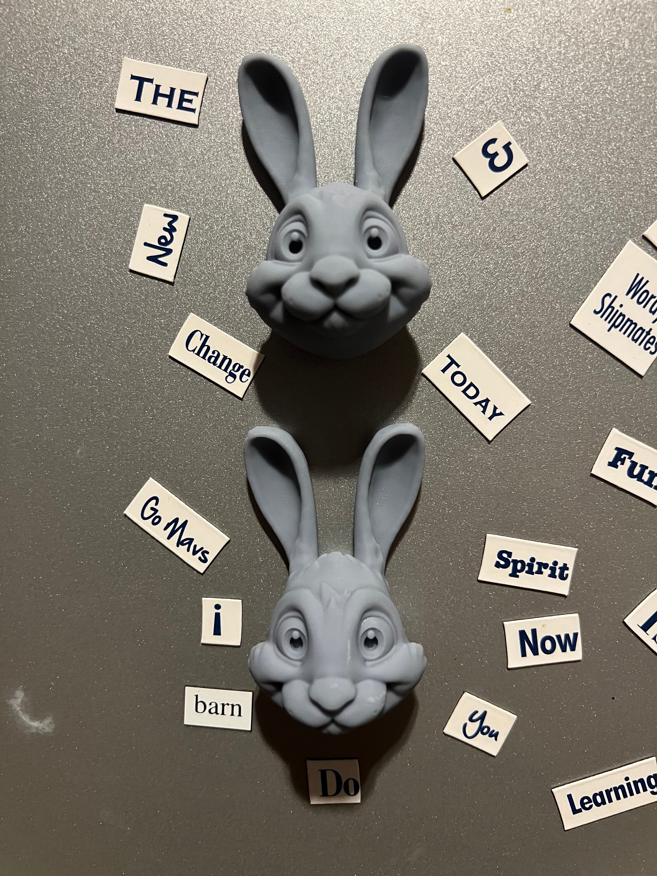 3D Printed Animal Magnet/ Ornament/ Keychain Cute Eyes - Etsy