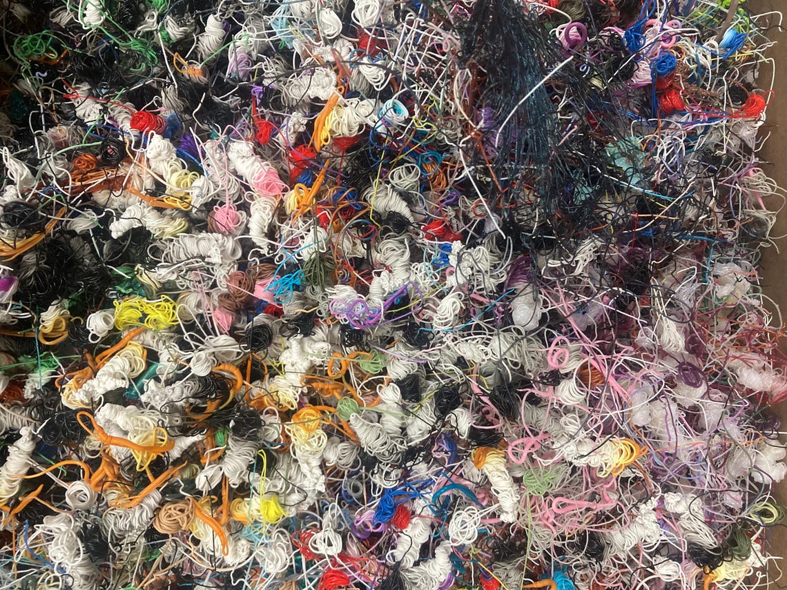 Printer Poop/ Filament Scraps - 3D Printer Waste (PLA) -crafting ...