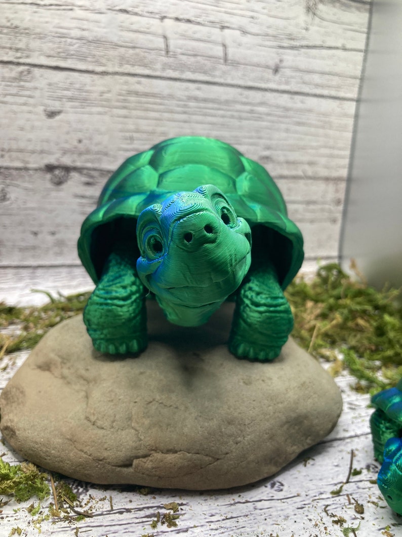 Tortoise! Fully Articulated! - 3D Printed - Etsy