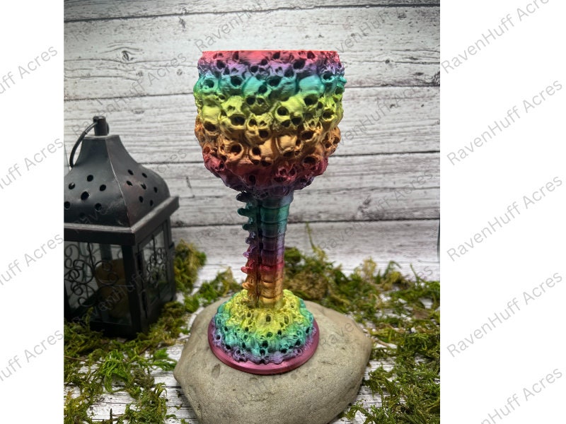 Skull/ Skeleton Chalices - 3D Printed Goblets - Decorative Chalices - Etsy