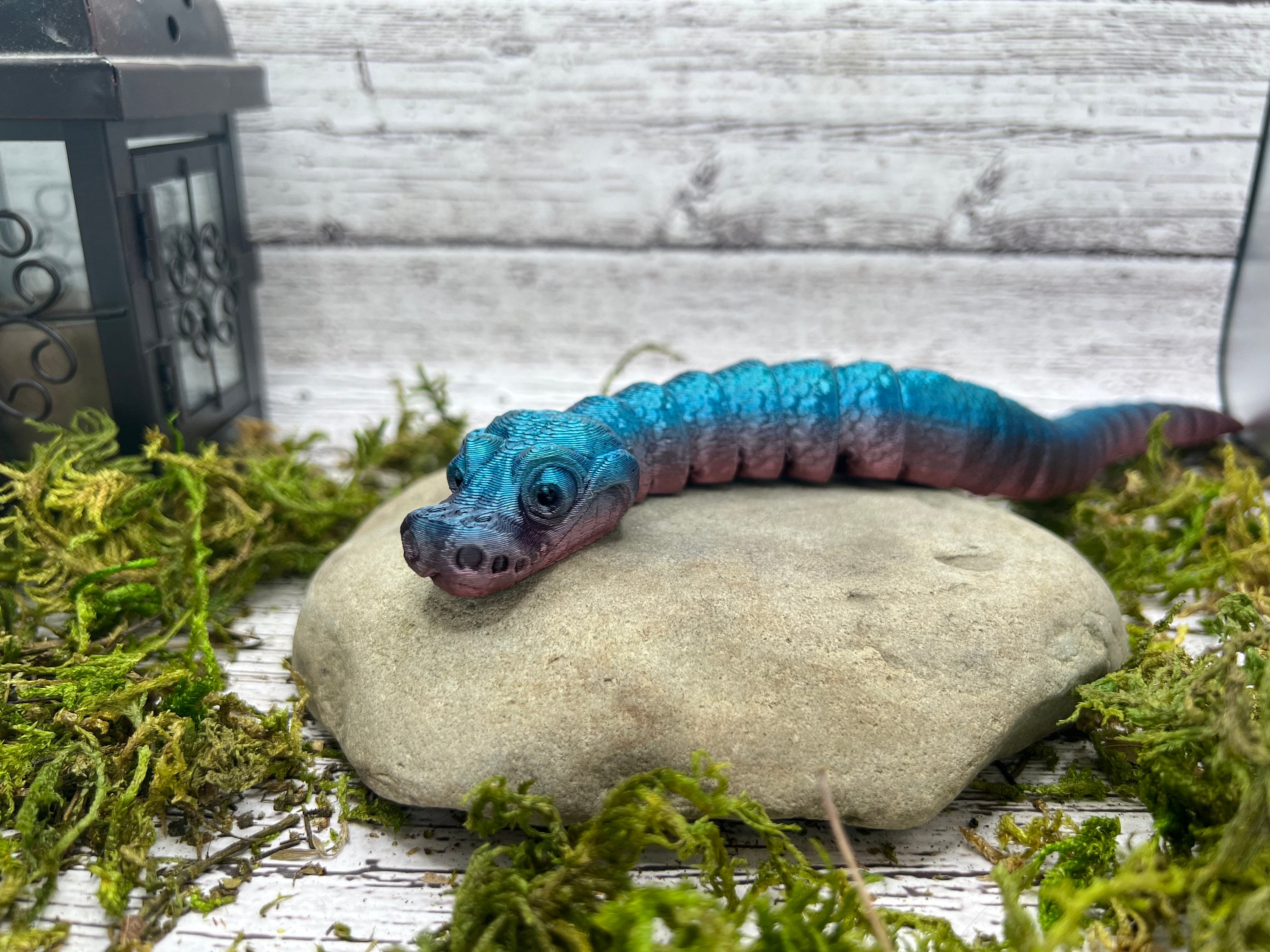 3d Printed Articulated Snakes Rattlesnake Ball Python - Etsy