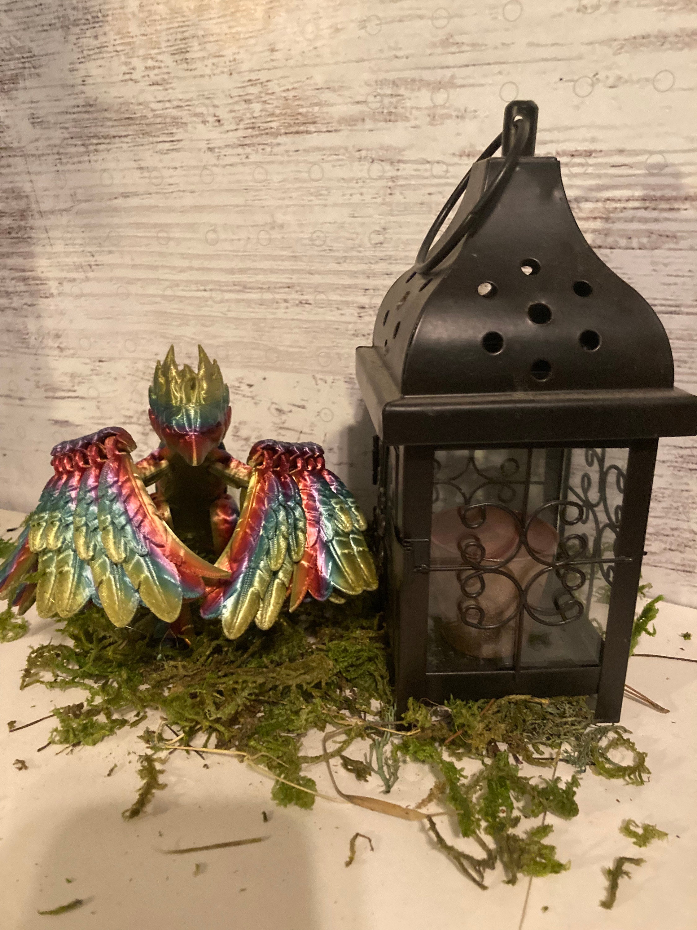 Articulated Phoenix 3D Printed Many Colors Available - Etsy